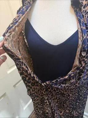 Soft Surroundings | Dresses | Soft Surroundings Leopard Print Maxi ...